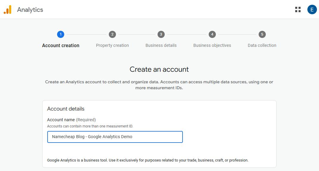 The Google Analytics starter guide for business - Namecheap Blog